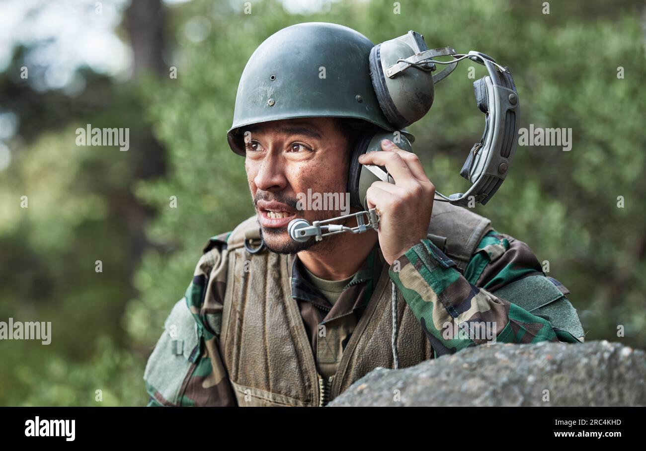 Military field communication hi-res stock photography and images - Alamy