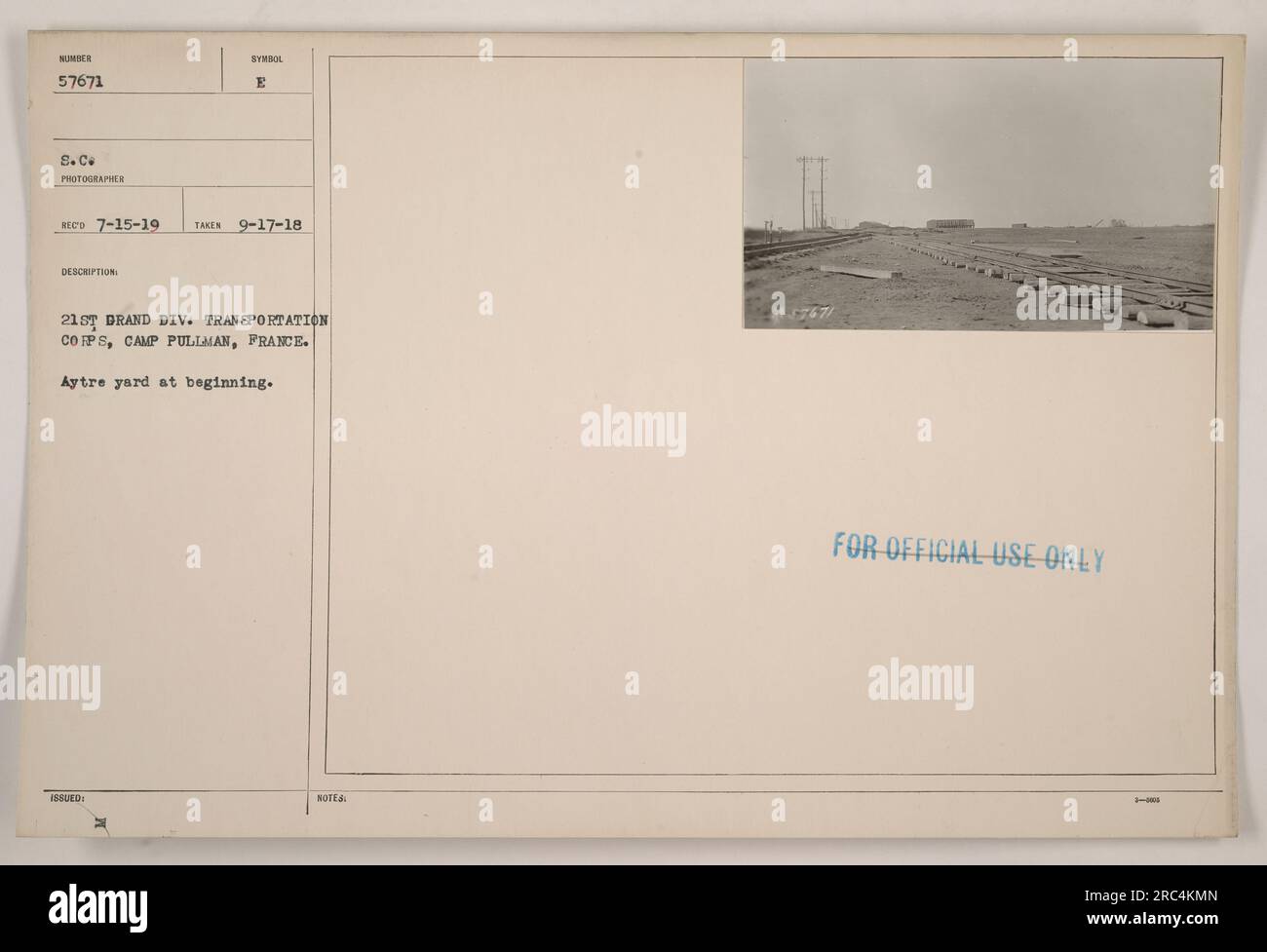 Camp pullman yard hi-res stock photography and images - Alamy