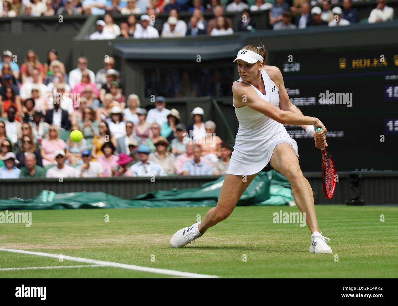 Rybakina wimbledon 2023 hi-res stock photography and images - Alamy