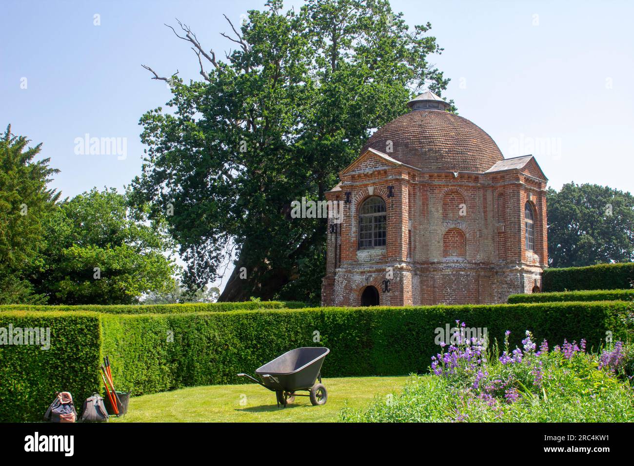 13th June 23 The domed roof of a 16th Century Tudor Summer House in the ...