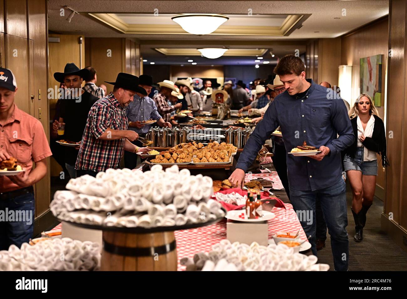 2023 Calgary Stampede Bootleggin Breakfast Stock Photo - Alamy
