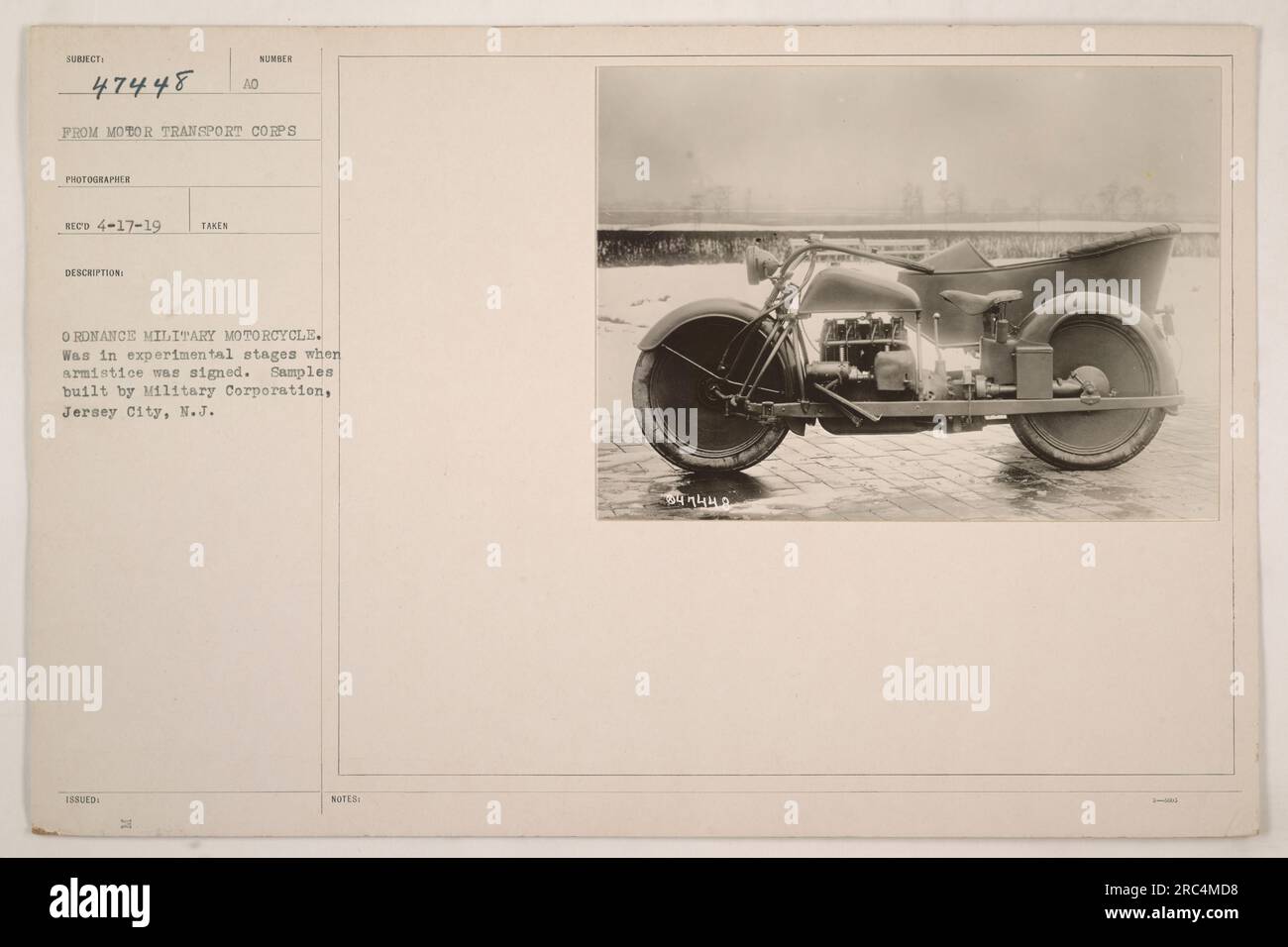 Ao ordnance military motorcycle hi-res stock photography and images - Alamy