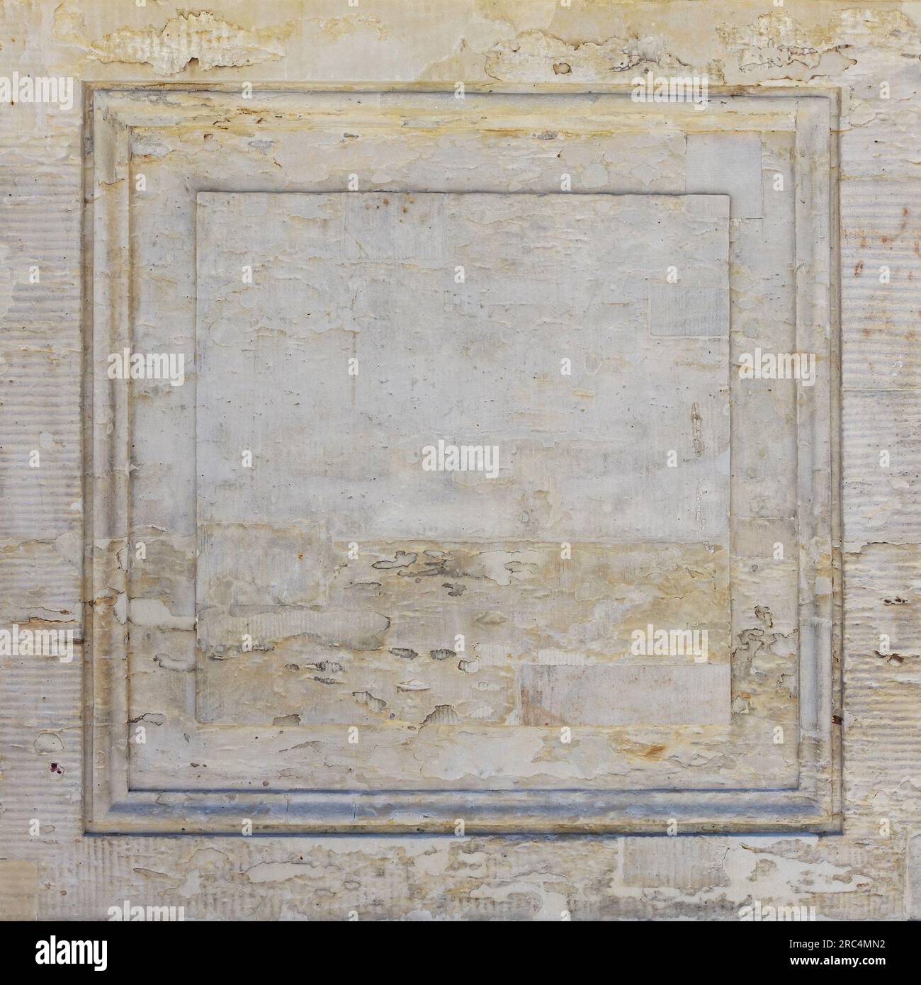 Marble antique rosette frame bas-relief monument Stock Photo - Alamy