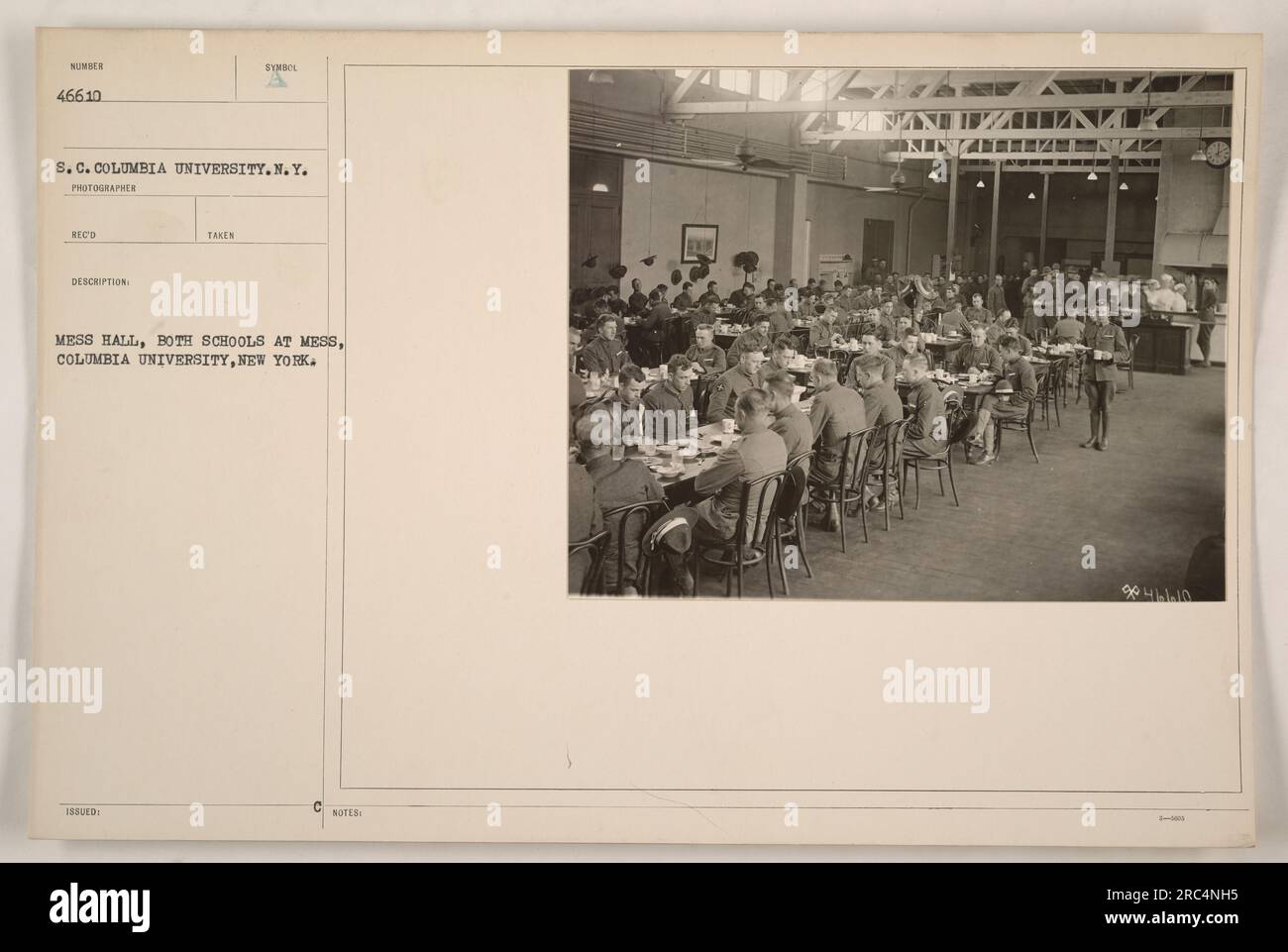 Mess hall cafeteria hi-res stock photography and images - Alamy