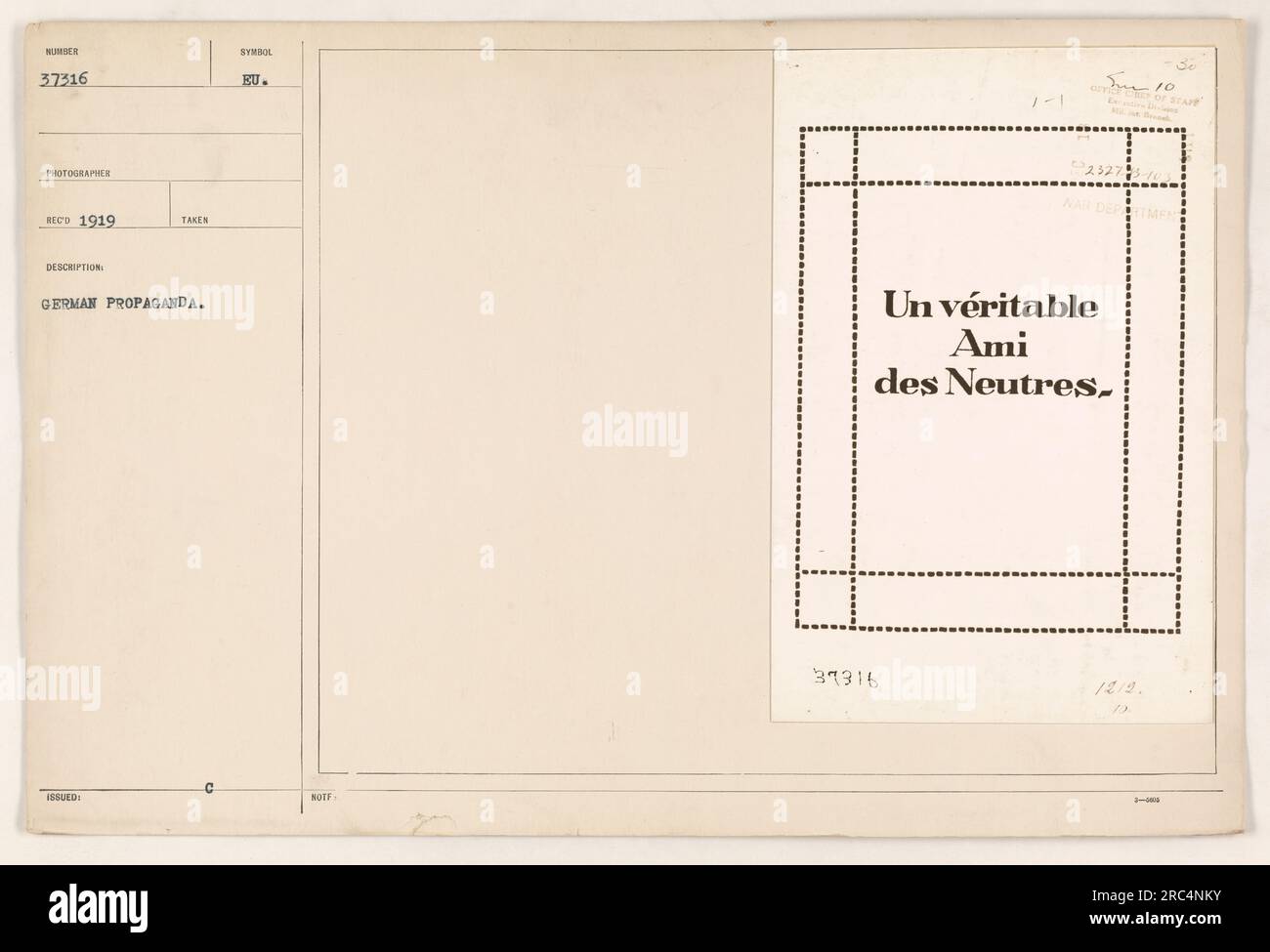 War propaganda campaigns hi-res stock photography and images - Alamy