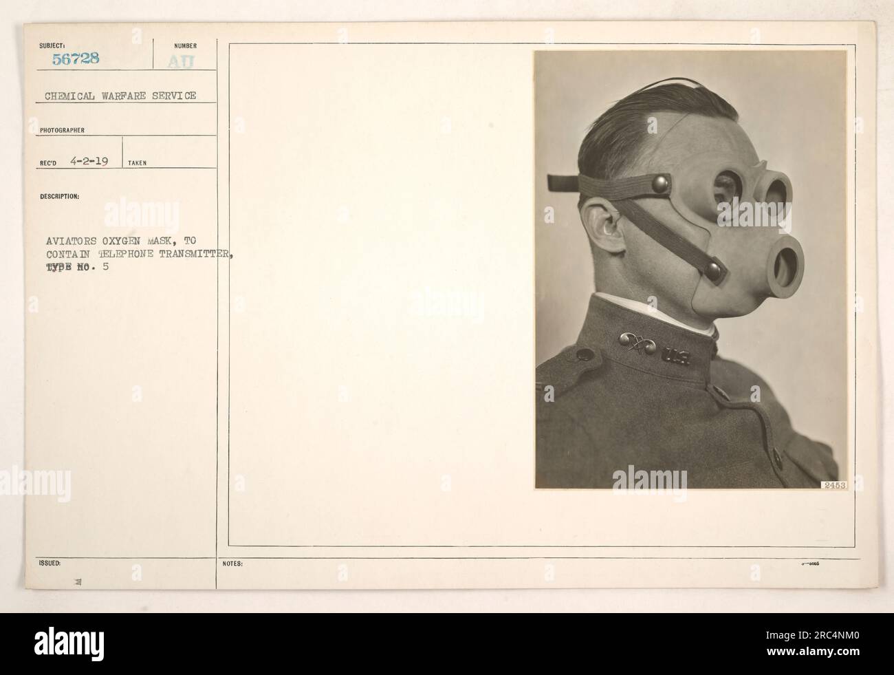 Oxygen supply for aviators hi-res stock photography and images - Alamy