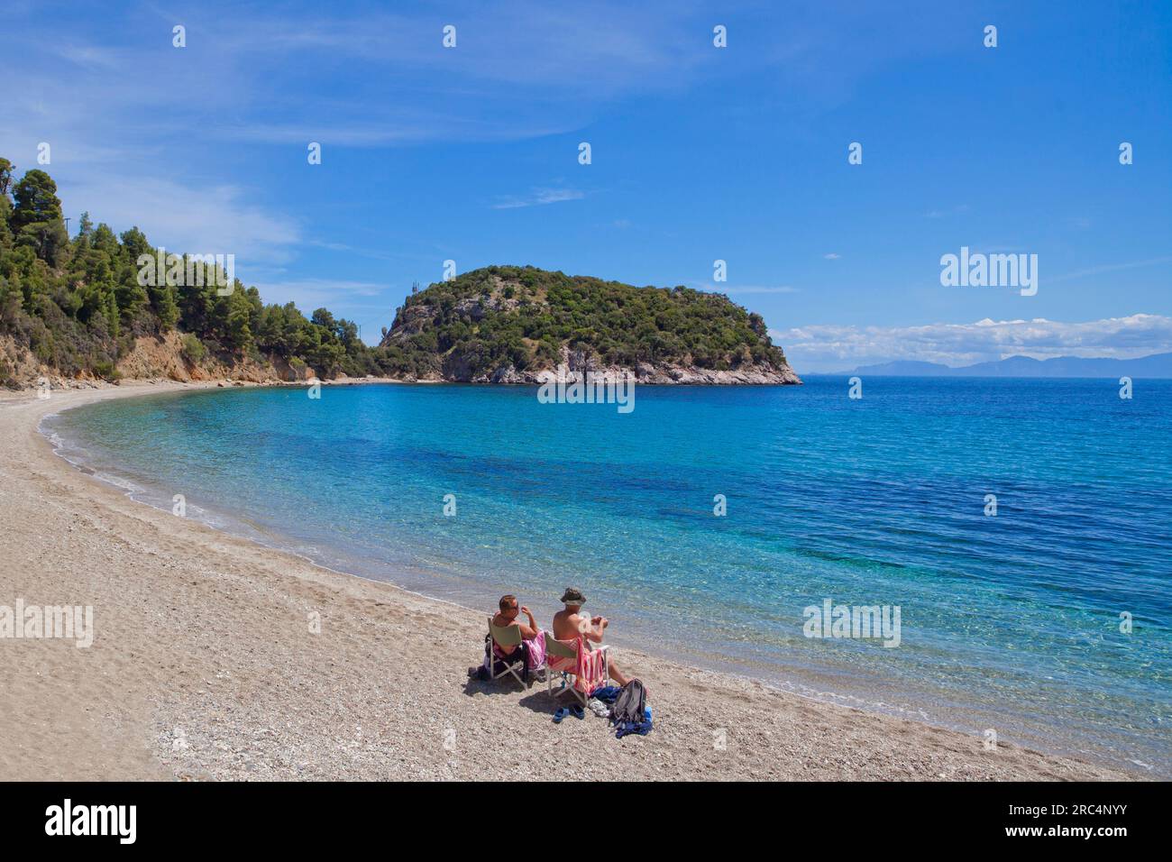 Stafilos beach, Skopelos, Sporades Island group, Greece Stock Photo - Alamy