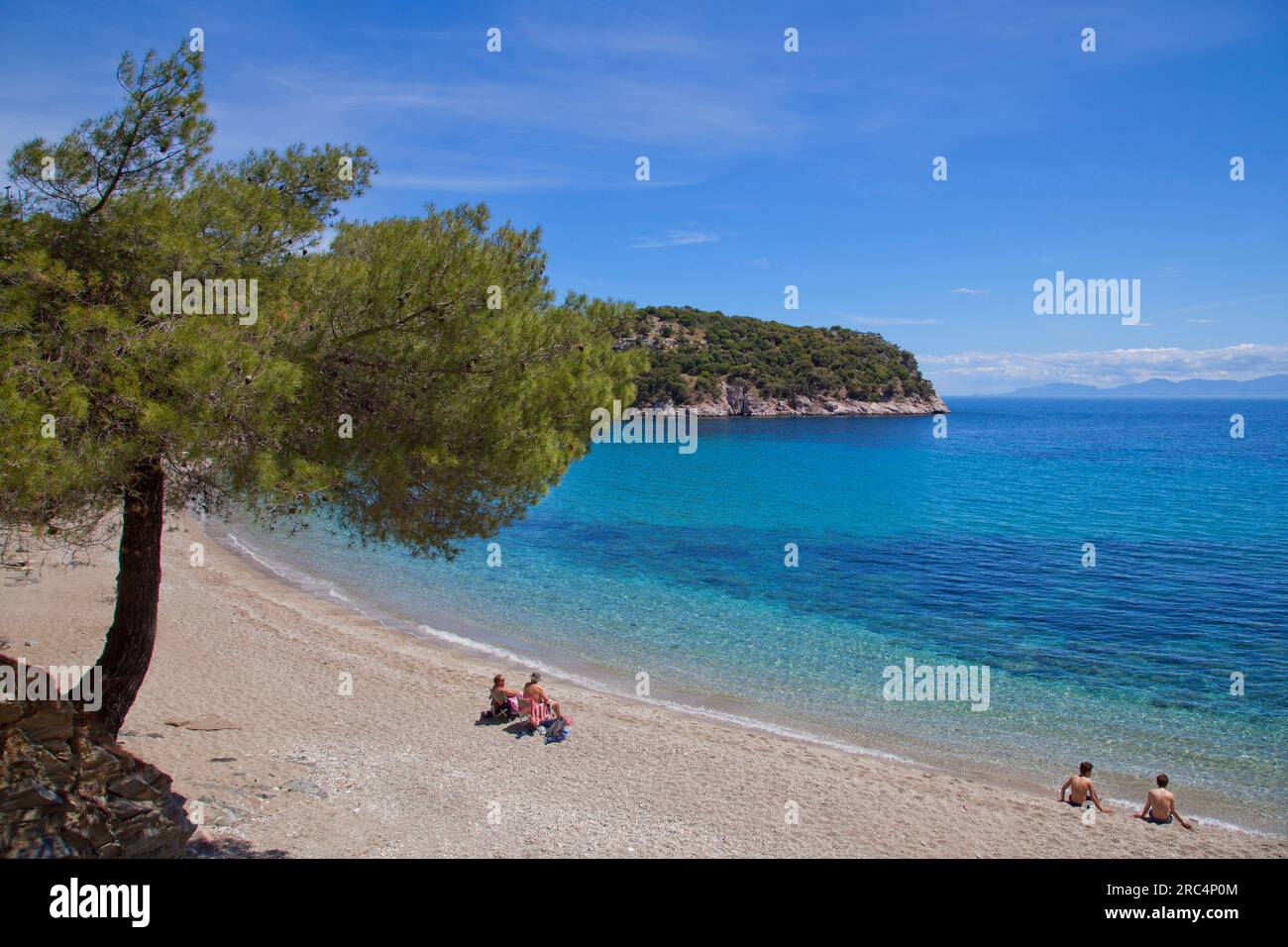 Stafilos beach, Skopelos, Sporades Island group, Greece Stock Photo - Alamy