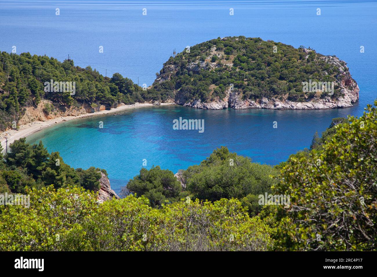 Stafilos beach, Skopelos, Sporades Island group, Greece Stock Photo - Alamy