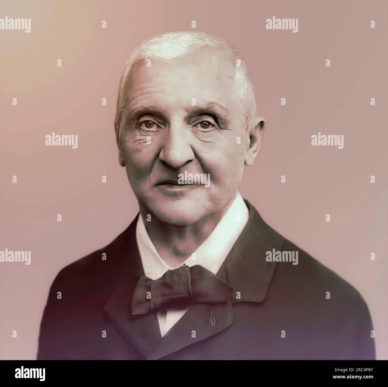 Portrait of Josef Anton Bruckner, 1824 – 1896, Austrian composer and ...