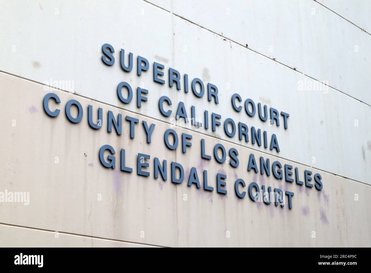 Los angeles county superior court hi-res stock photography and images ...
