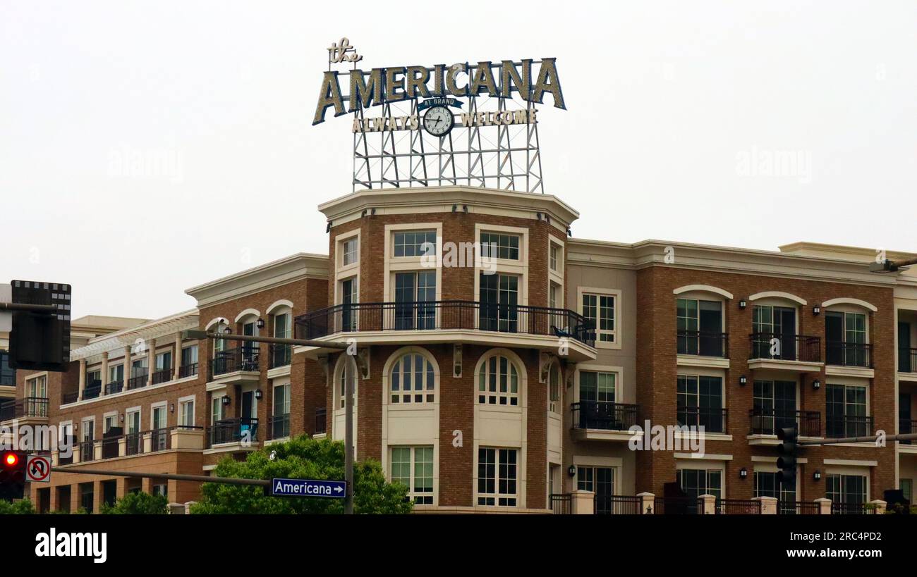 GLENDALE (Los Angeles), California: THE AMERICANA AT BRAND, shopping ...