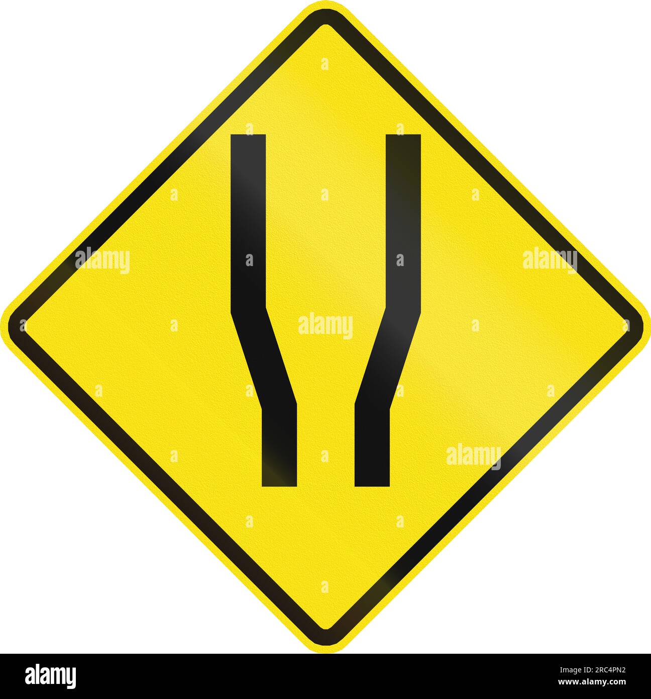 Broad road ahead sign hi-res stock photography and images - Alamy