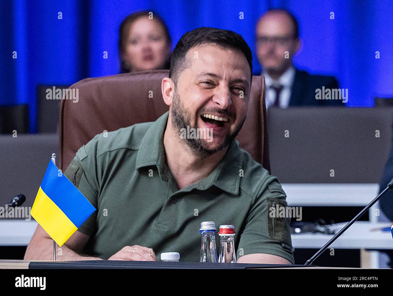 Volodymyr zelensky 2023 nato hi-res stock photography and images - Alamy