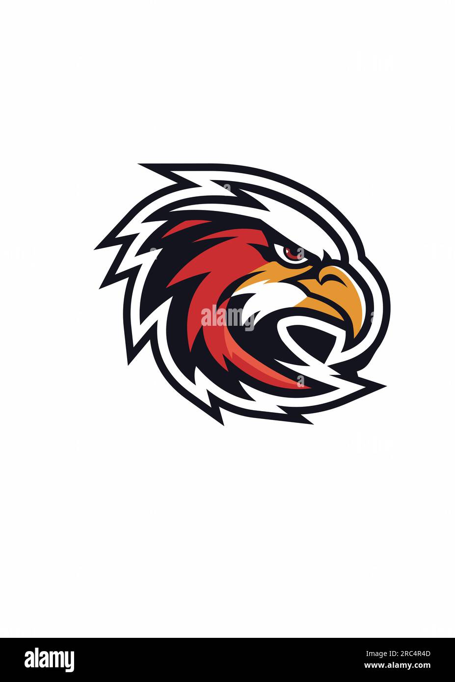 Hawk Sport Mascot Vector Illustration Stock Vector Image & Art - Alamy