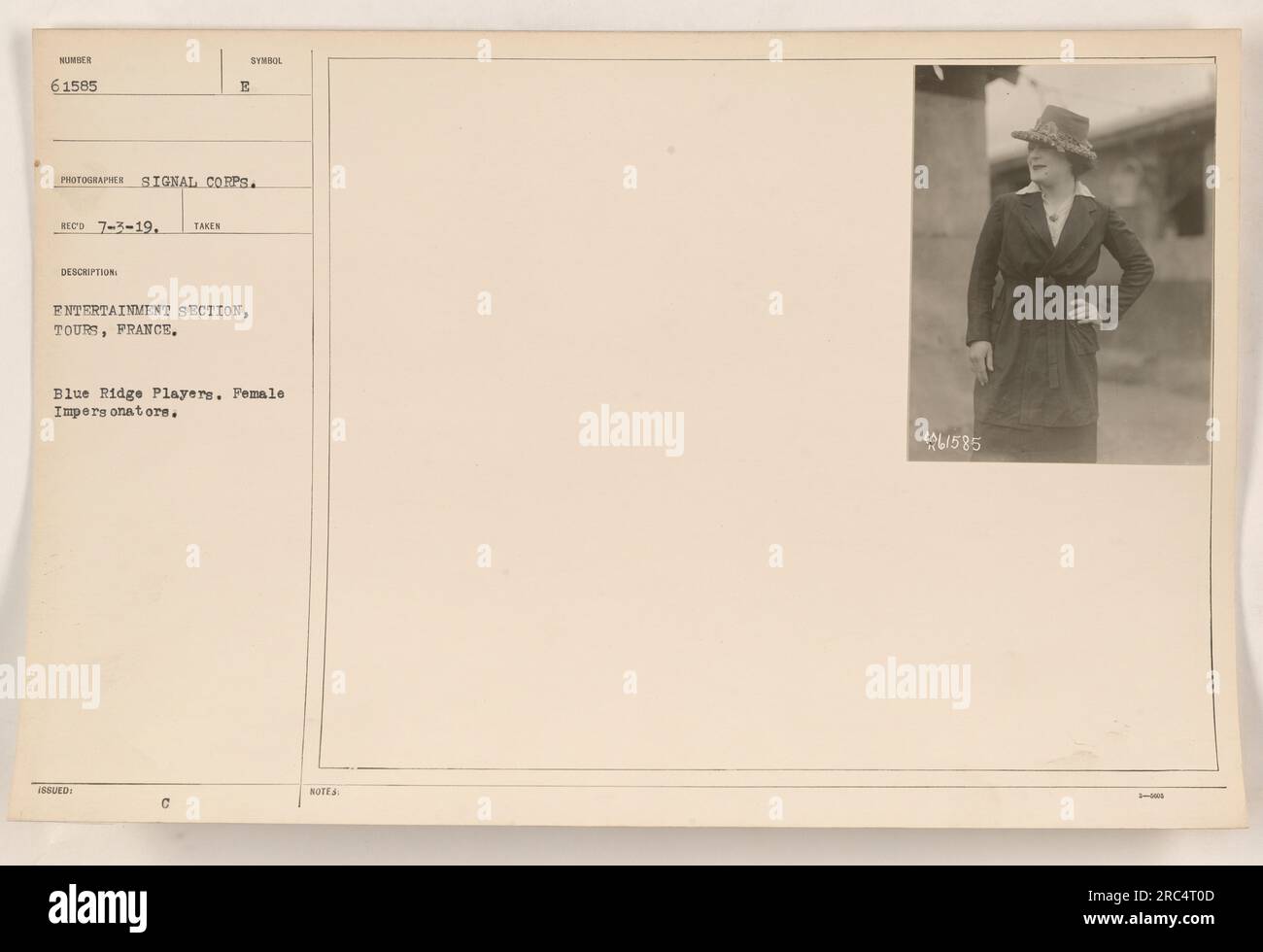 Members of the Blue Ridge Players, an entertainment group, performing ...