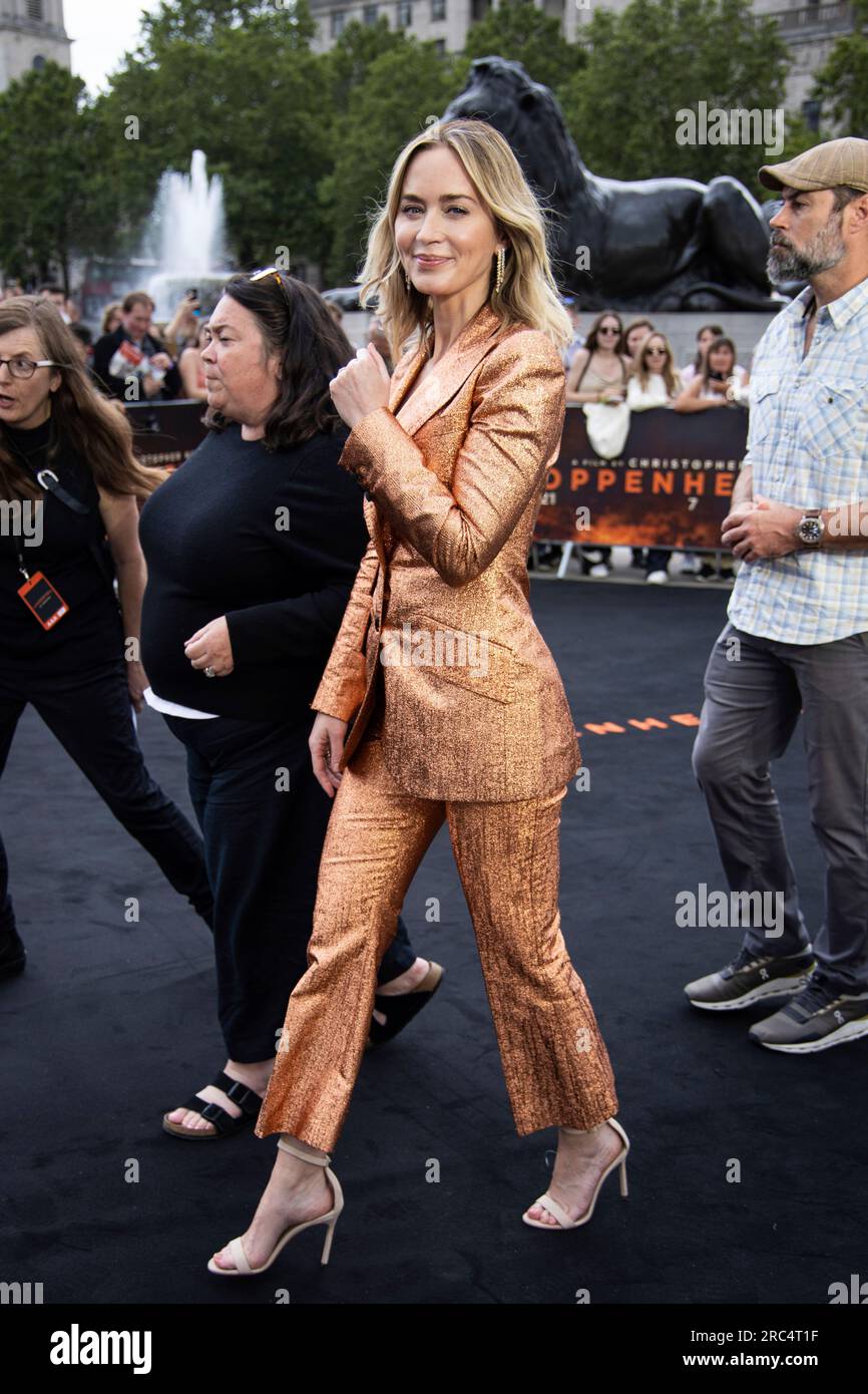 Emily Blunt poses for photographers at the photo call for the film ...