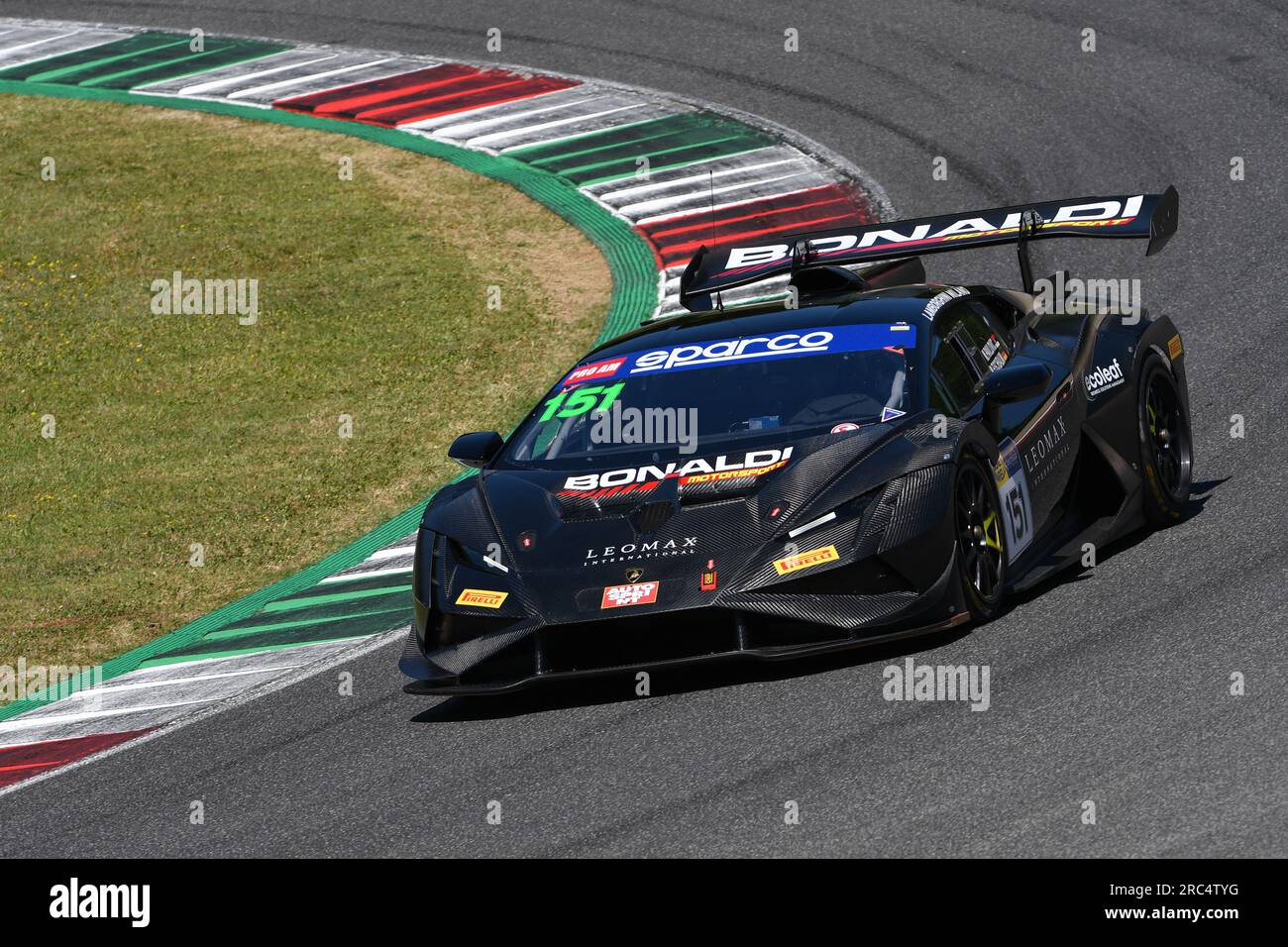 Scarperia, 7 July 2023: Lamborghini Huracan SuperTrofeo of Team BONALDI ...