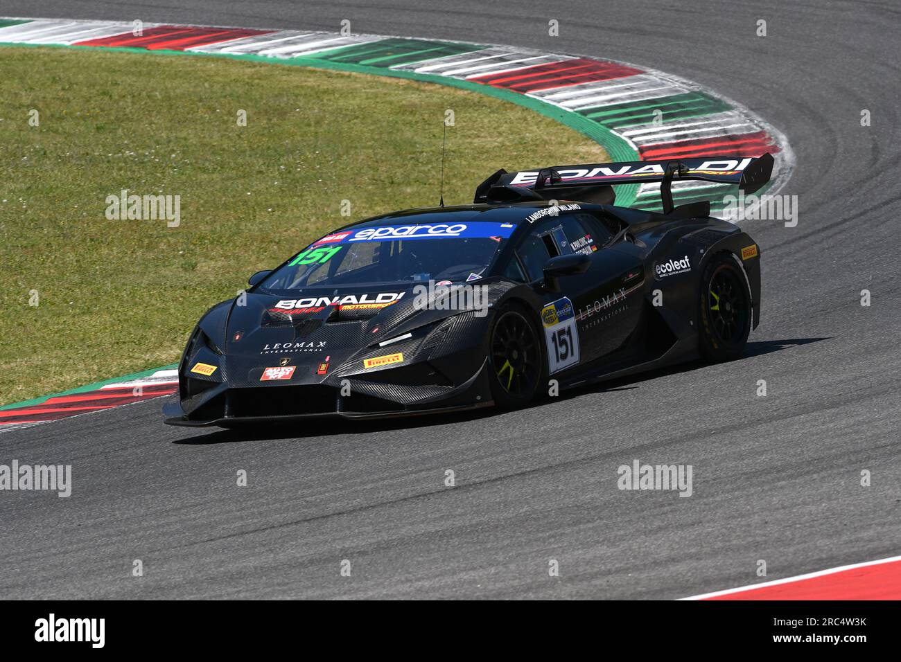 Scarperia, 7 July 2023: Lamborghini Huracan SuperTrofeo of Team BONALDI ...