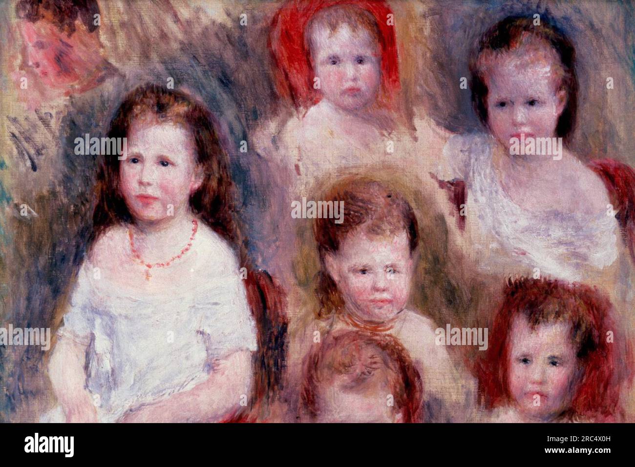 The Children by Pierre-Auguste Renoir Stock Photo - Alamy