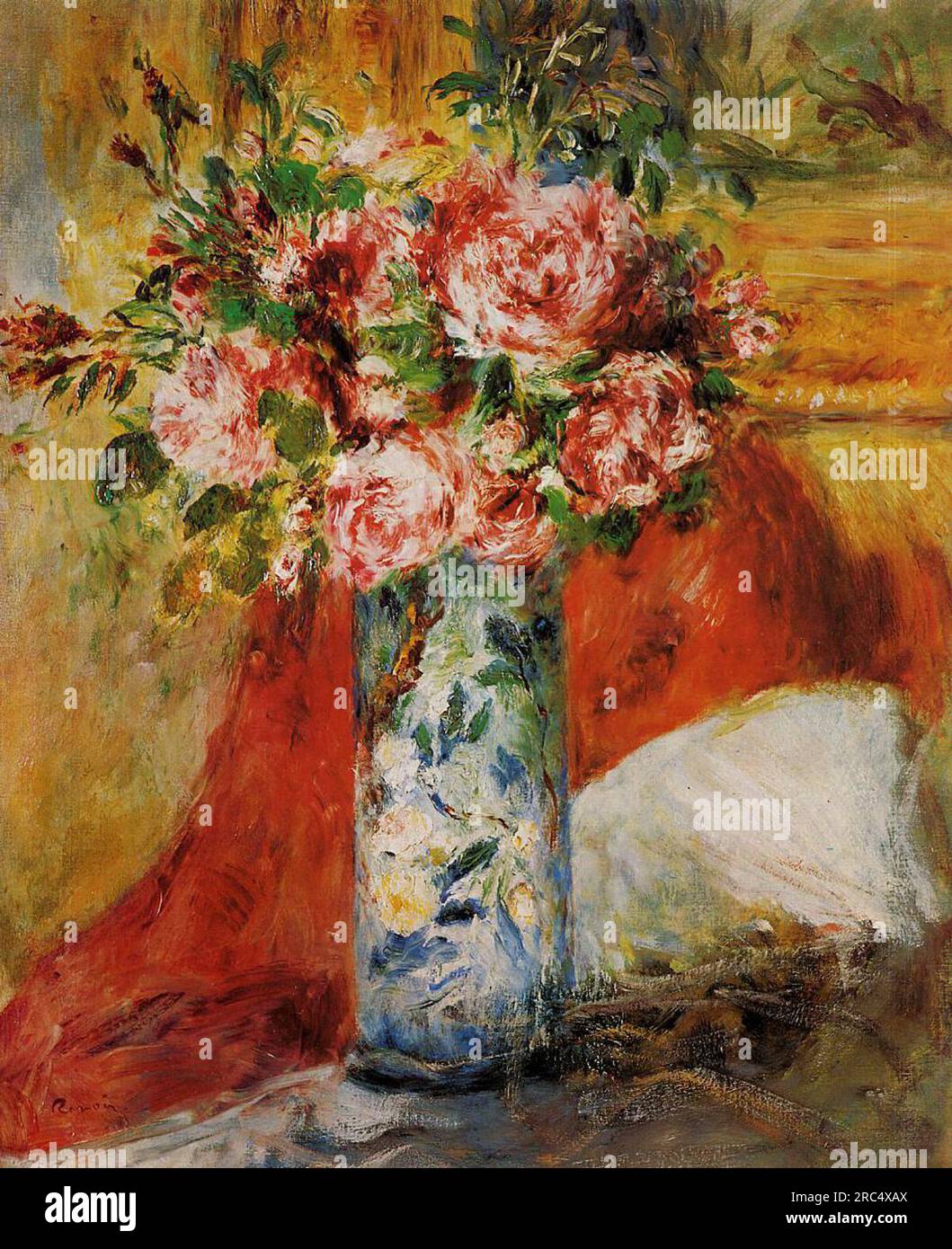 Pierre auguste renoir in the roses hi-res stock photography and images ...