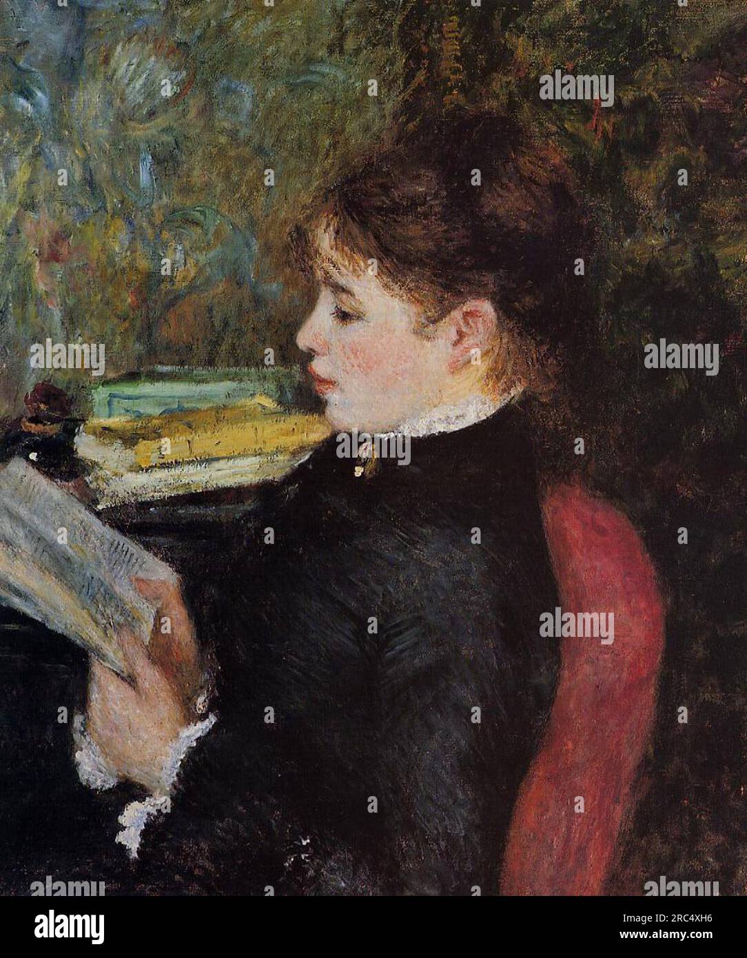 Reader painting hi-res stock photography and images - Alamy