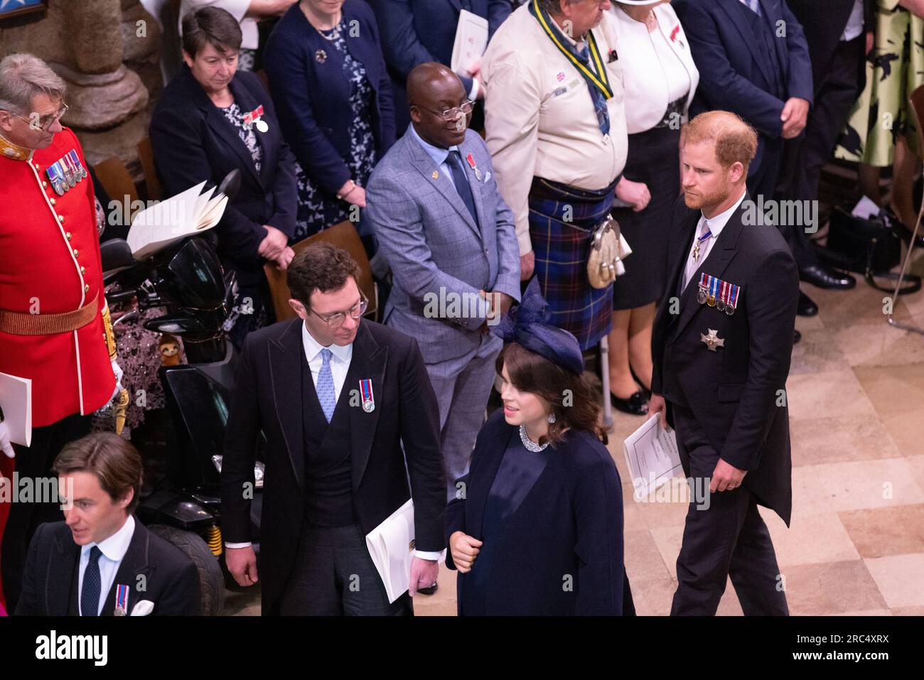 PHOTO:JEFF GILBERT 06th May 2023 King Charles III Coronation inside ...