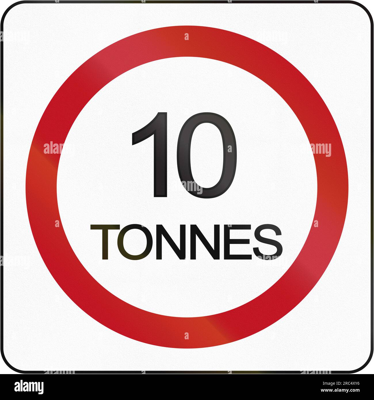 10 tons limit hi-res stock photography and images - Alamy