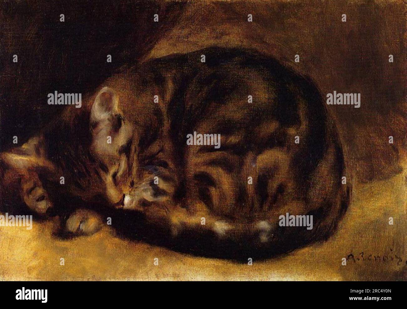 Pierre auguste renoir cat hi-res stock photography and images - Alamy