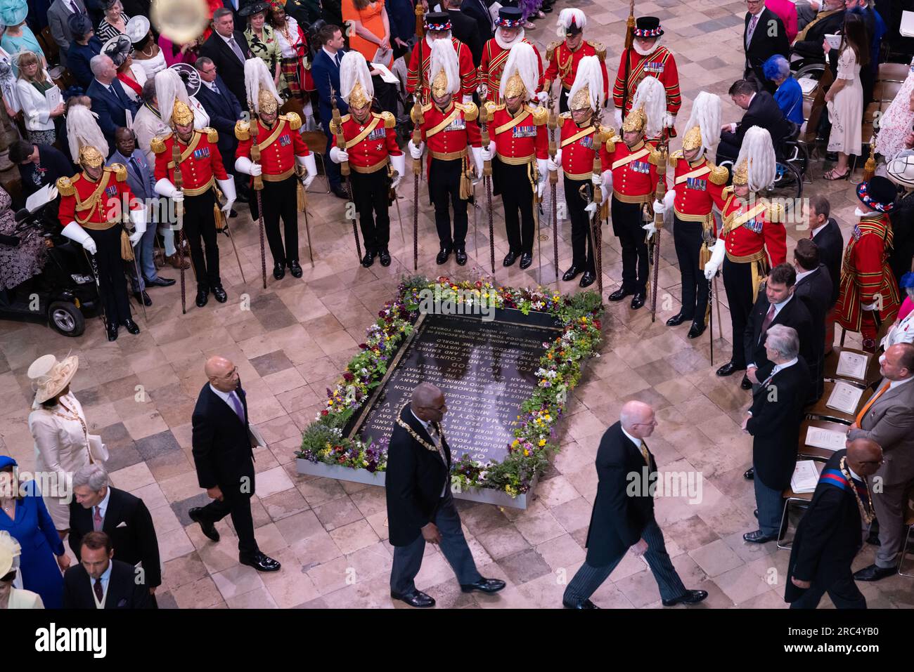 PHOTO:JEFF GILBERT 06th May 2023 King Charles III Coronation inside ...