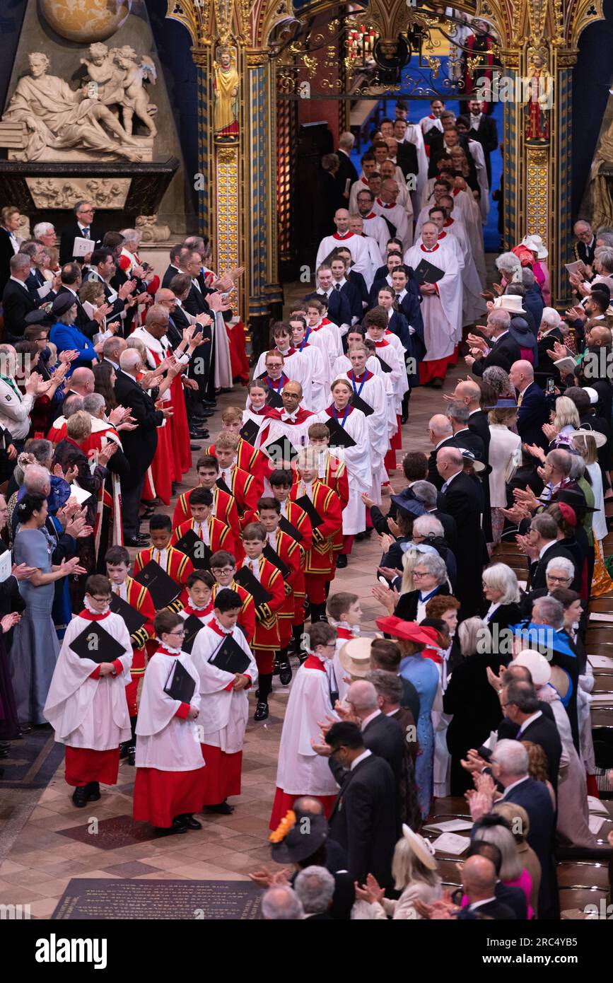 PHOTO:JEFF GILBERT 06th May 2023 King Charles III Coronation inside ...