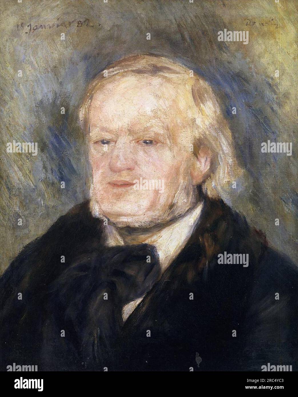 Richard wagner portrait 1882 hi-res stock photography and images - Alamy