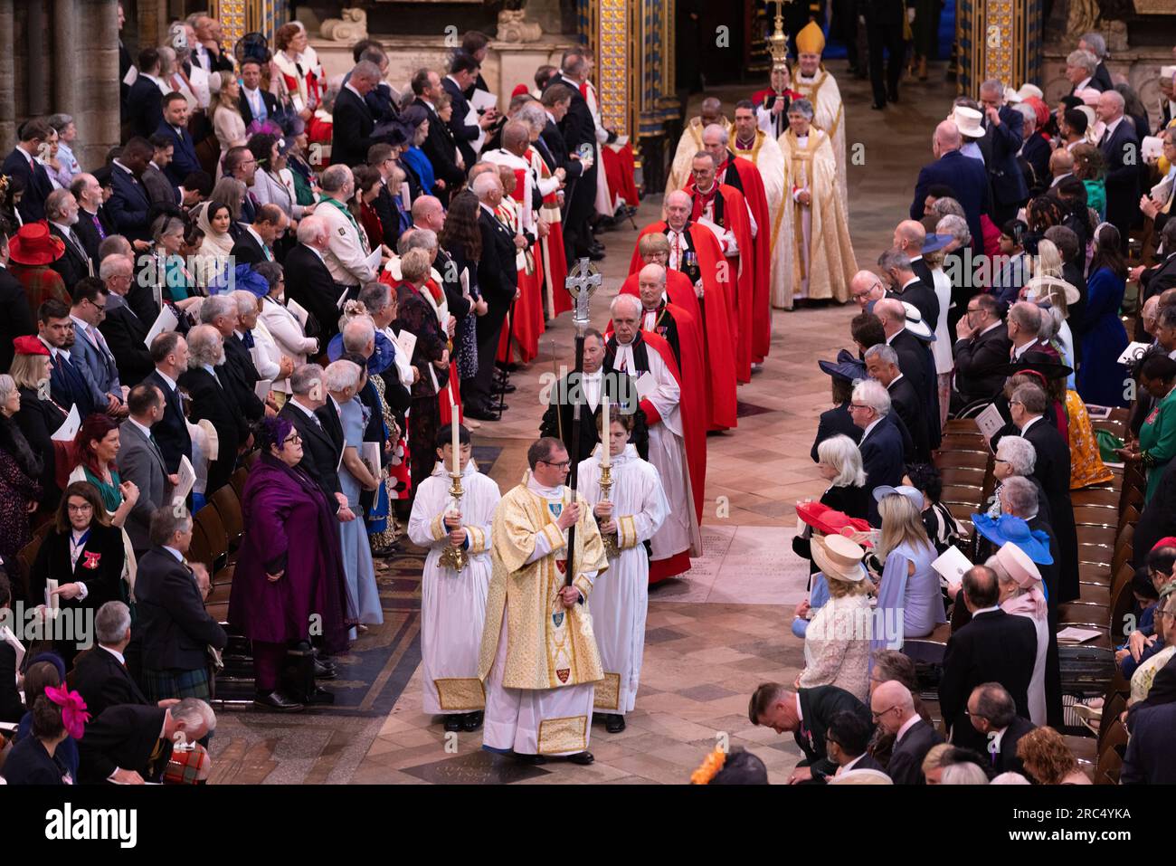 PHOTO:JEFF GILBERT 06th May 2023 King Charles III Coronation inside ...