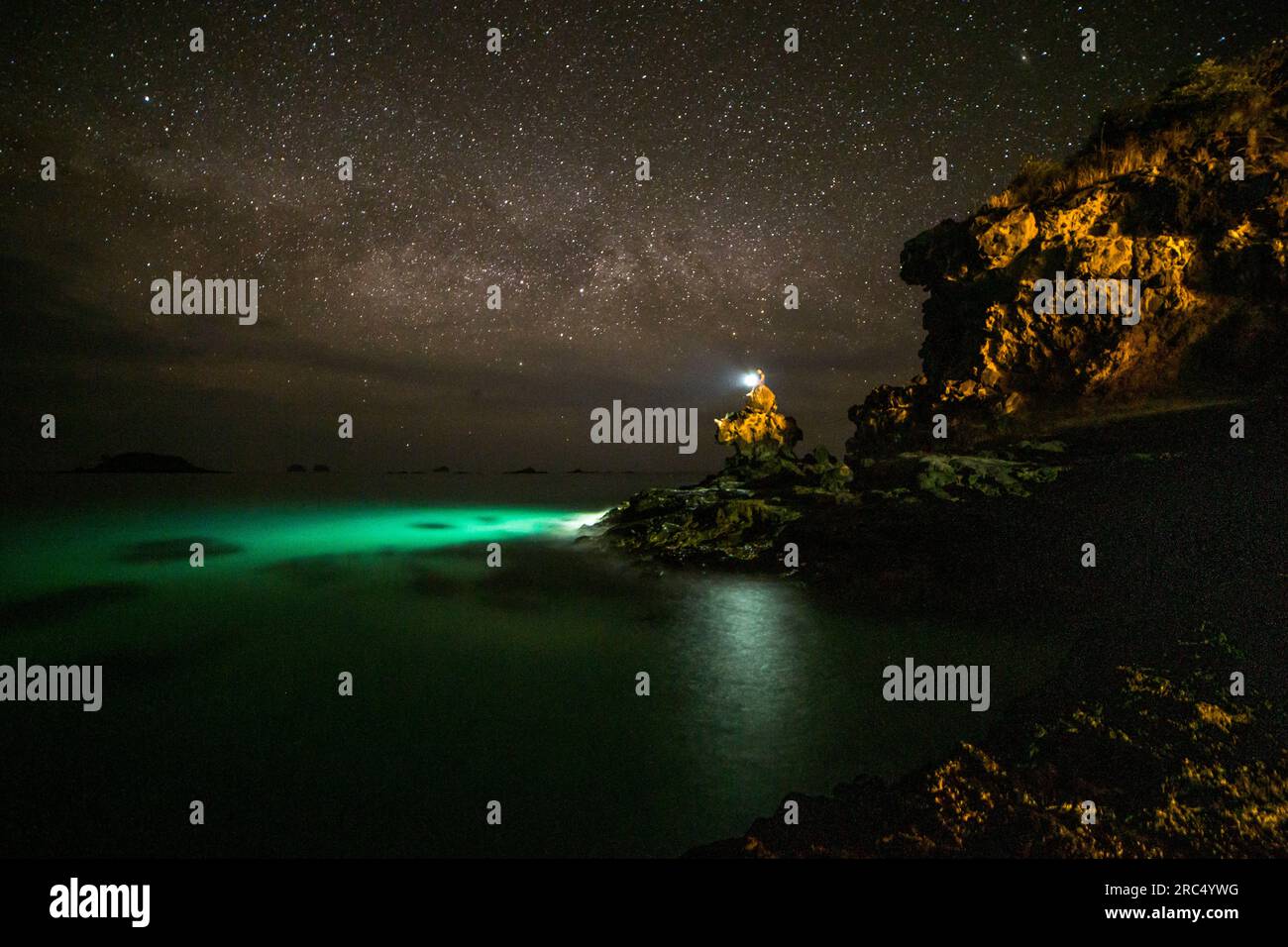 Spectacular scenery of tropical ocean shore of Madagascar island with ...