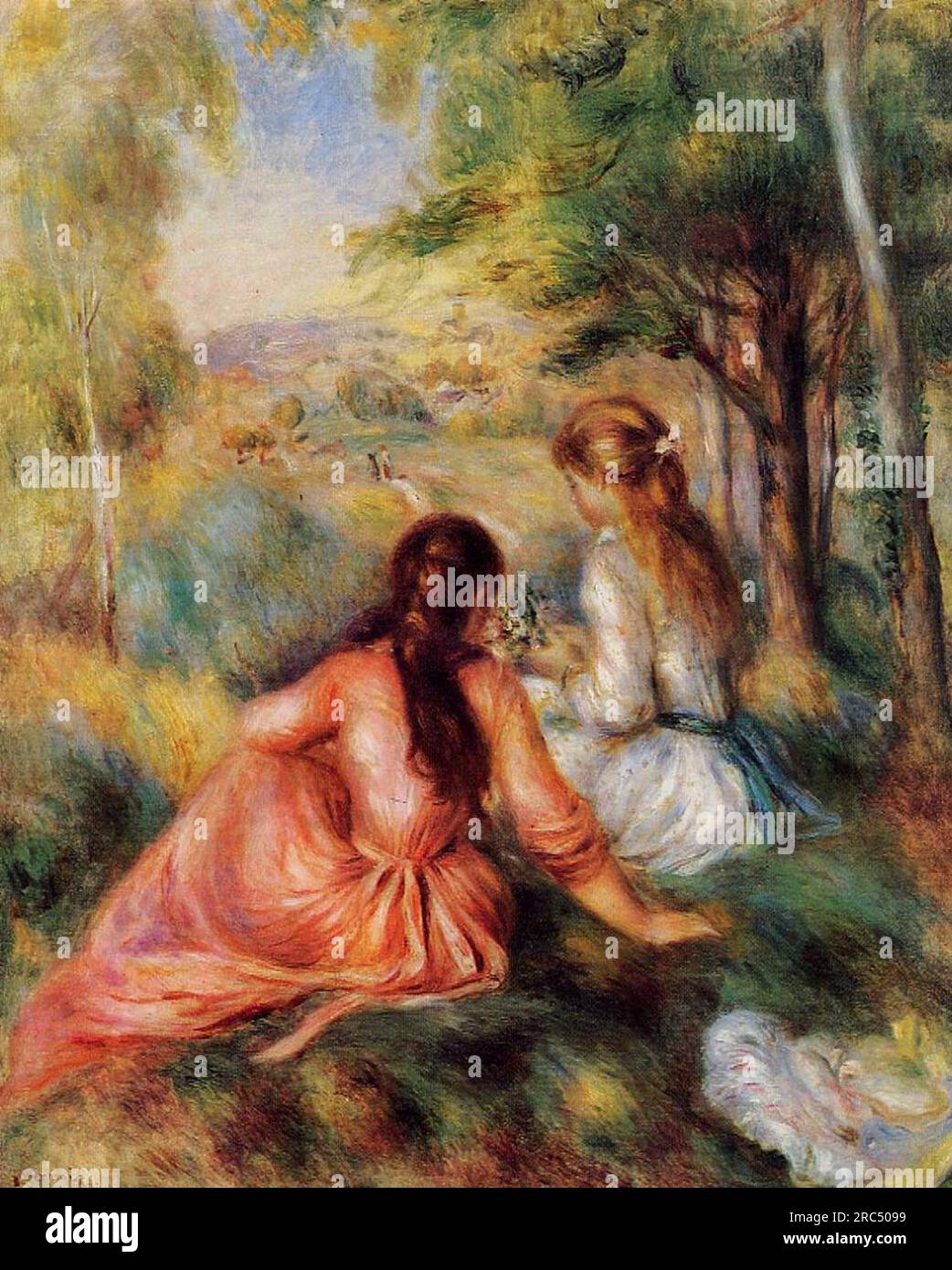 Picking flowers renoir hi-res stock photography and images - Alamy