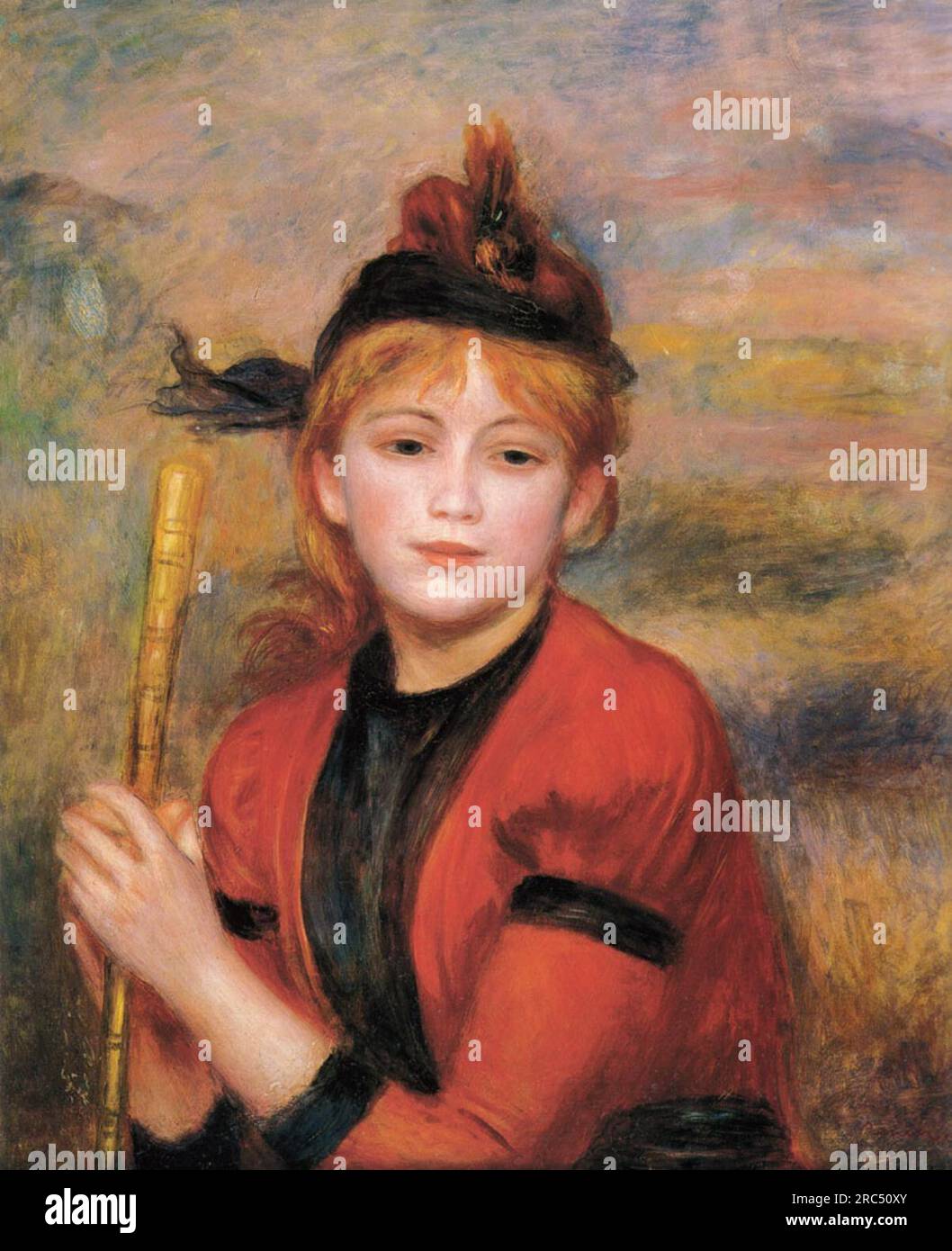 The Rambler 1895 by Pierre-Auguste Renoir Stock Photo - Alamy