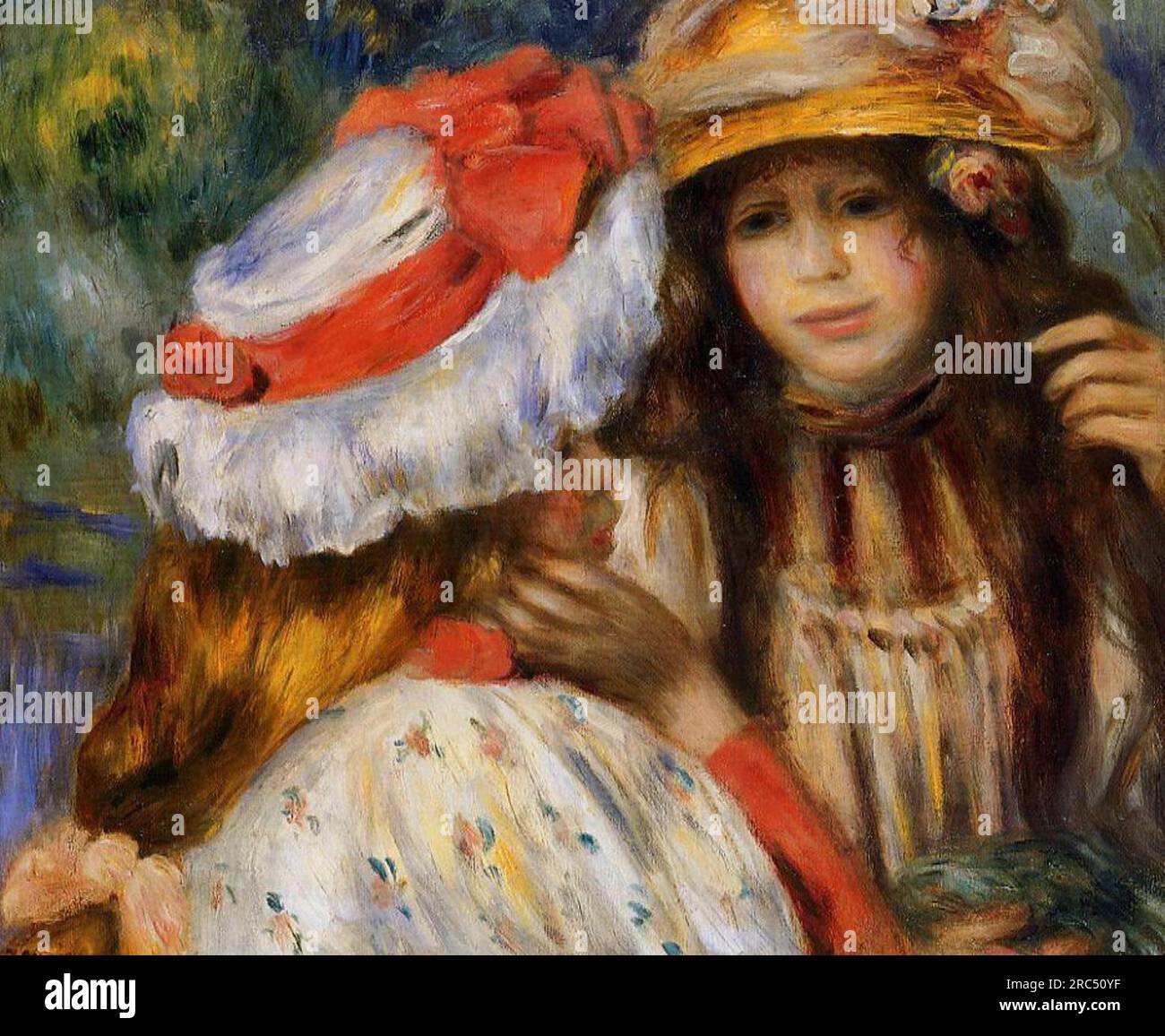 Two sisters renoir hi-res stock photography and images - Alamy