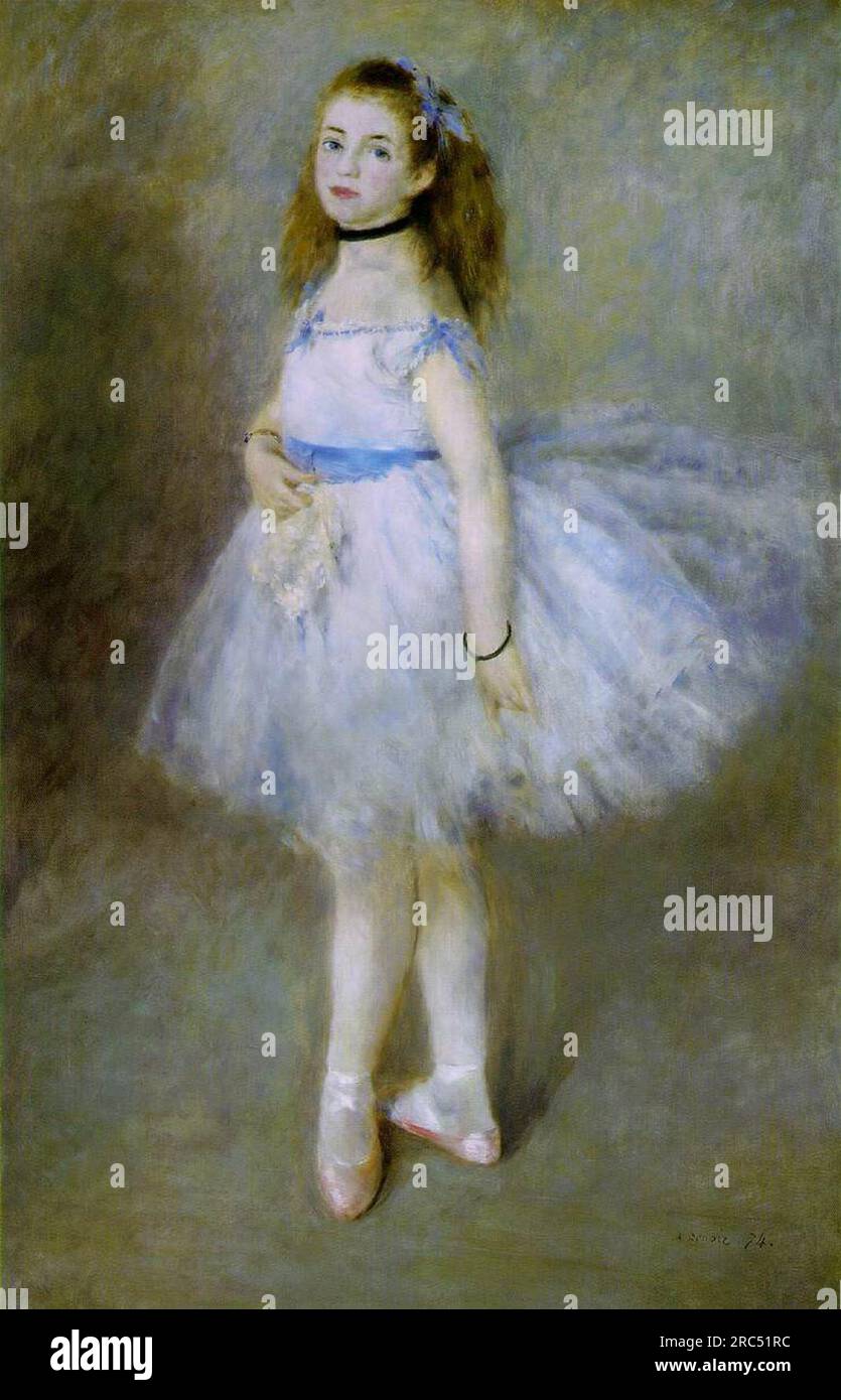 Dancer 1874 by Pierre-Auguste Renoir Stock Photo - Alamy