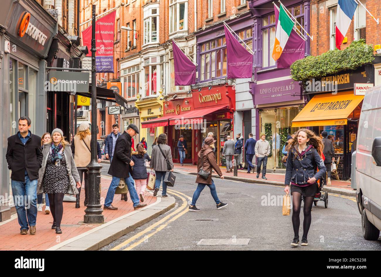 Wicklow street dublin hi-res stock photography and images - Alamy