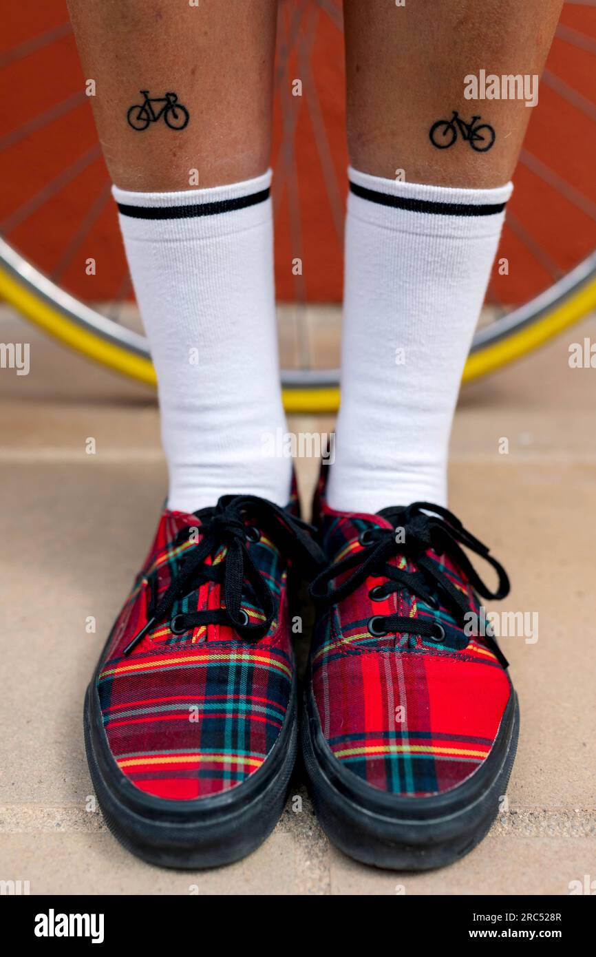 Temporary footwear hi-res stock photography and images - Alamy