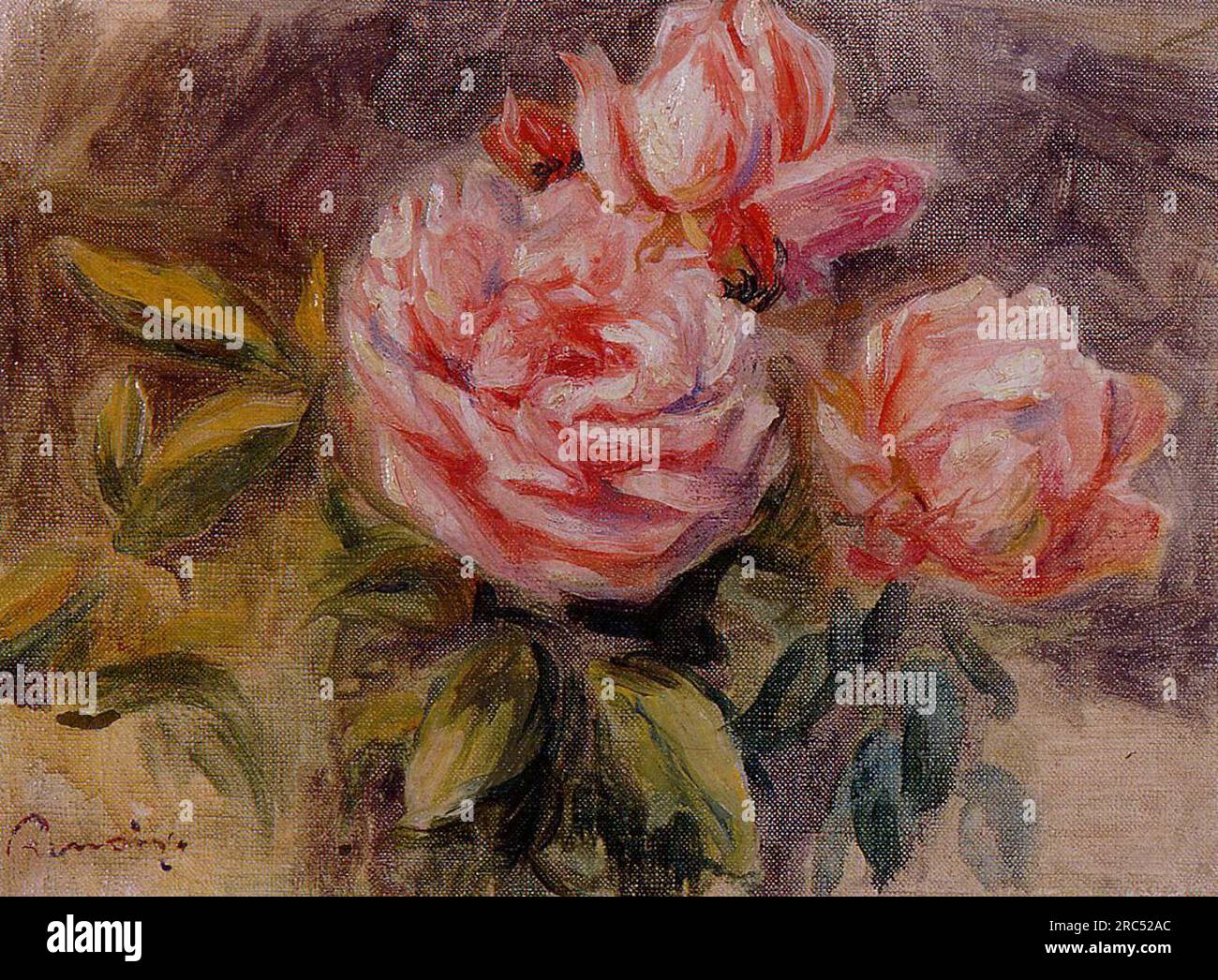 Iconic roses painting hi-res stock photography and images - Alamy