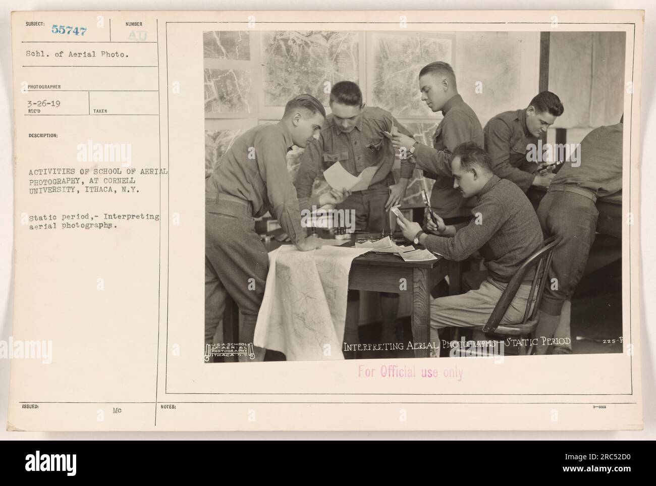 Interpreting aerial photographs hi-res stock photography and images - Alamy