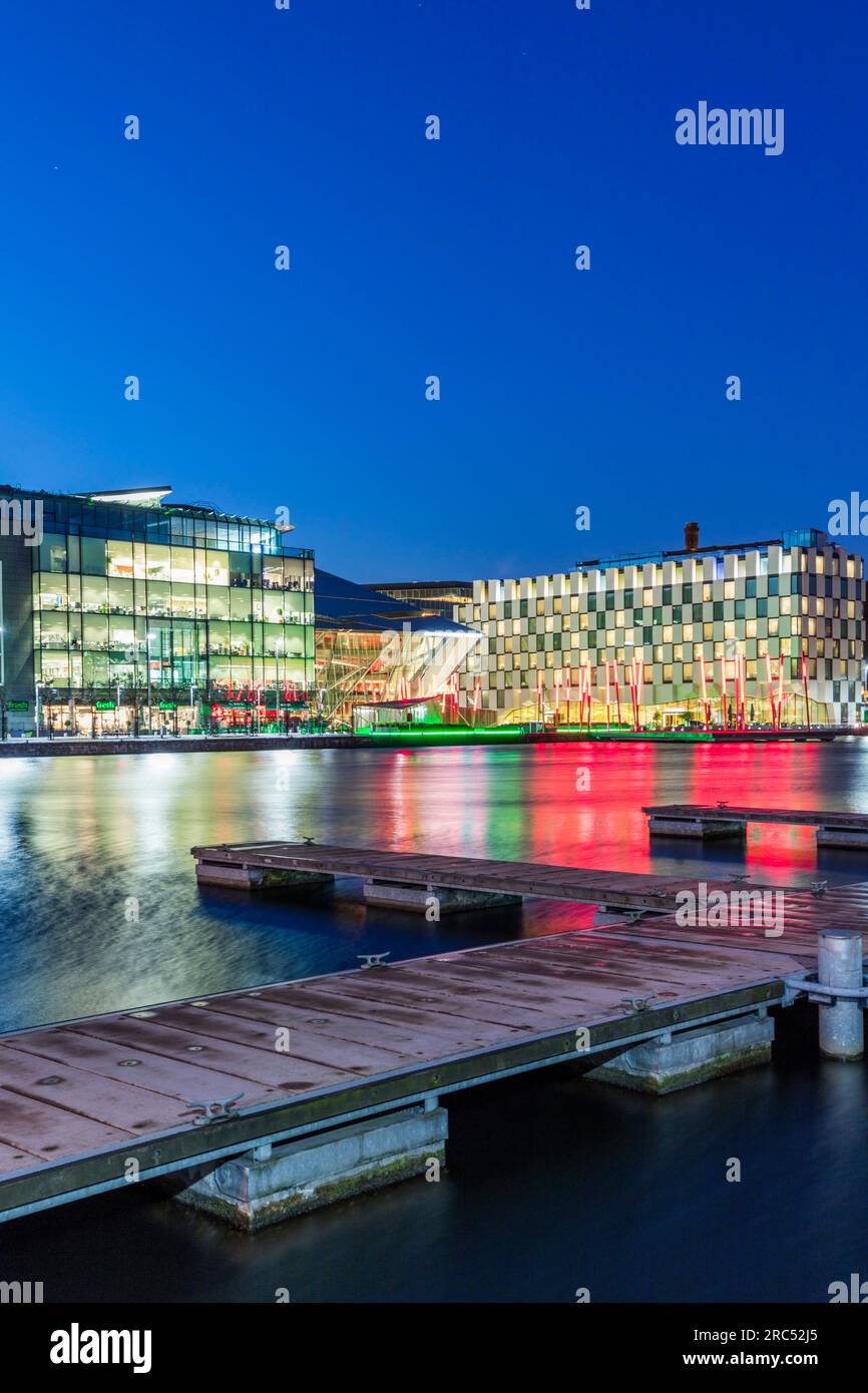 Dublin, Grand Canal Docks Stock Photo - Alamy
