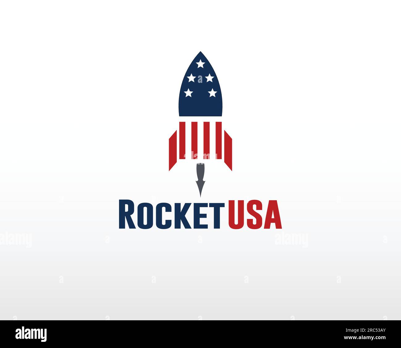 American Space Rocket Logos
