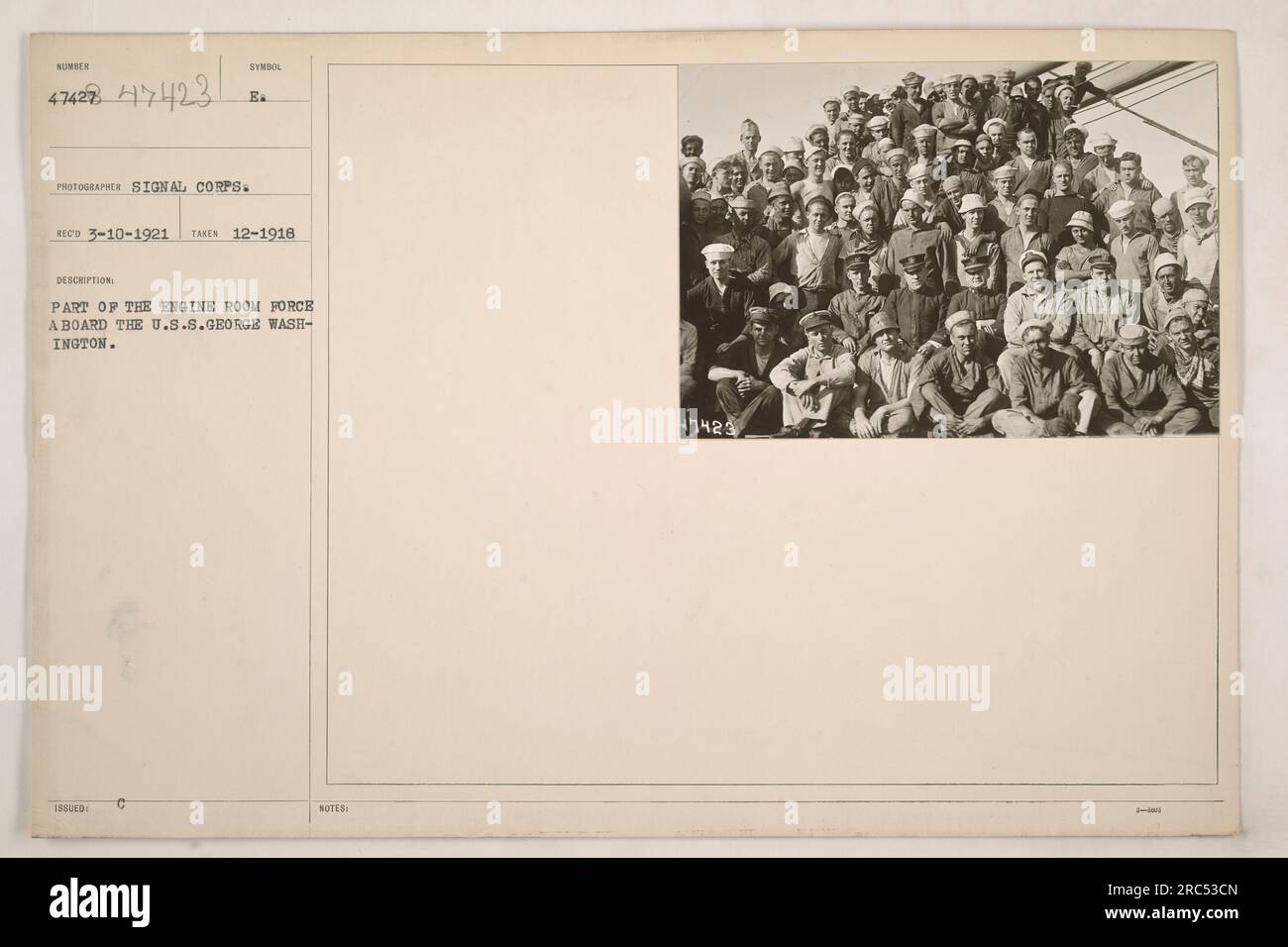 Engine room crew members aboard the U.S.S. George Washington Ocean ...