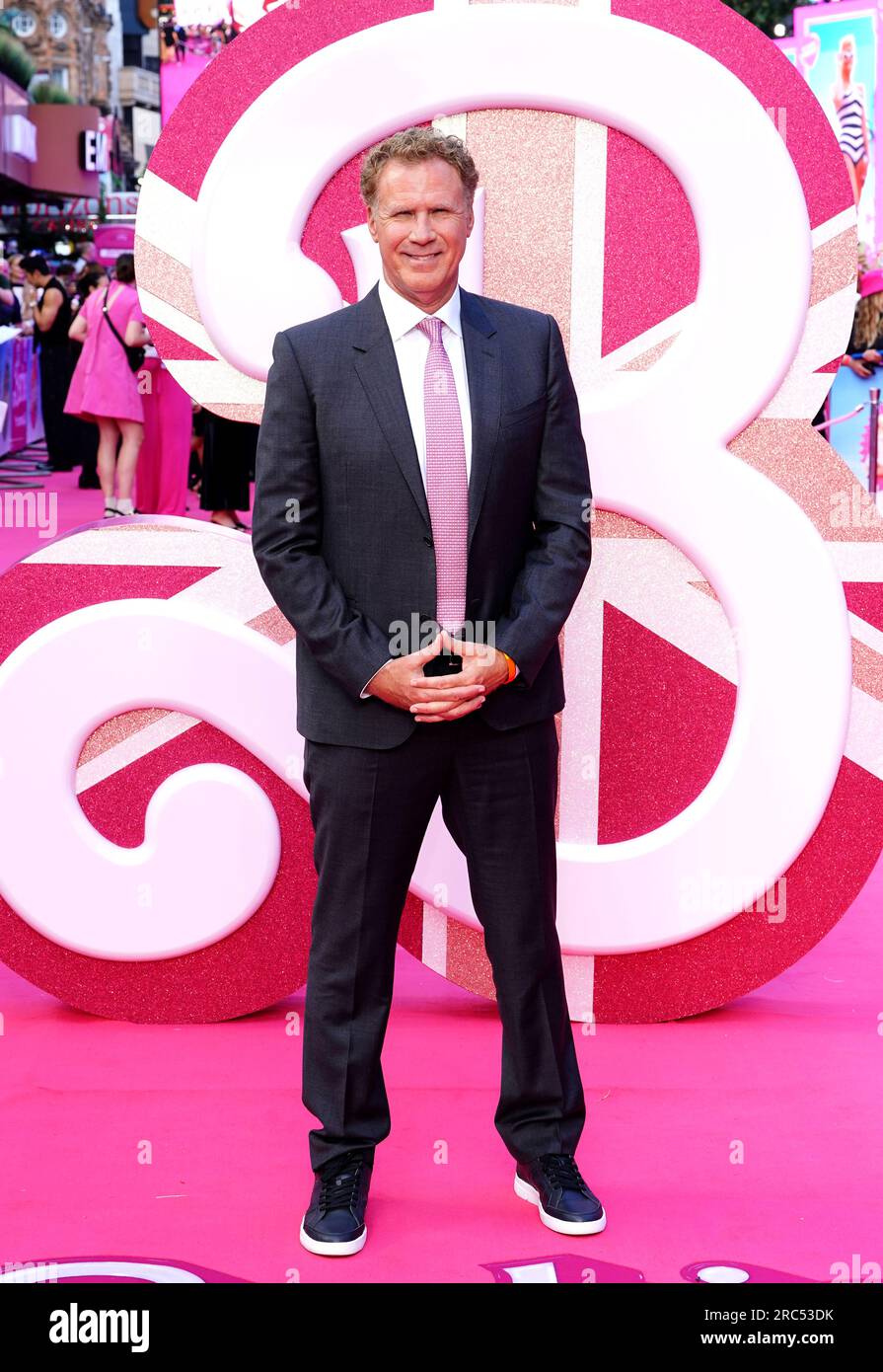 Will Ferrell arrives for the European premiere of Barbie at Cineworld ...