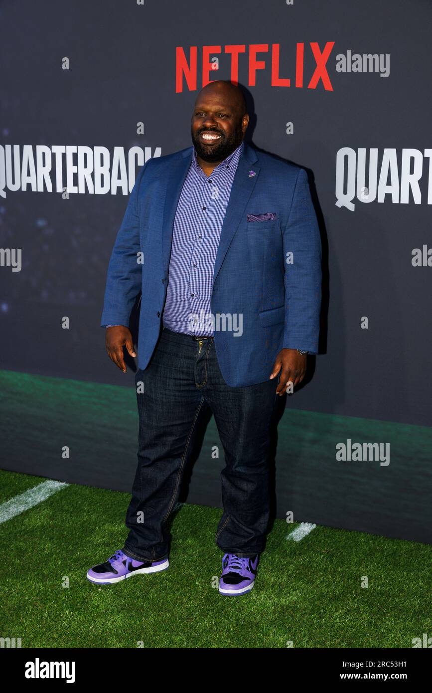 Aniefre Essian arrives for the premiere of Netflix's docuseries ...