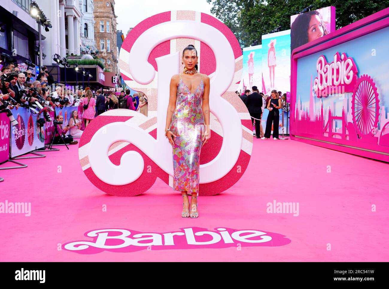 Dua lipa barbie hi-res stock photography and images - Alamy