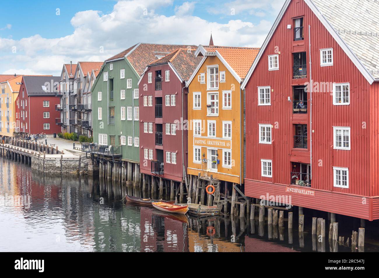 Tronheim nidelva hi-res stock photography and images - Alamy