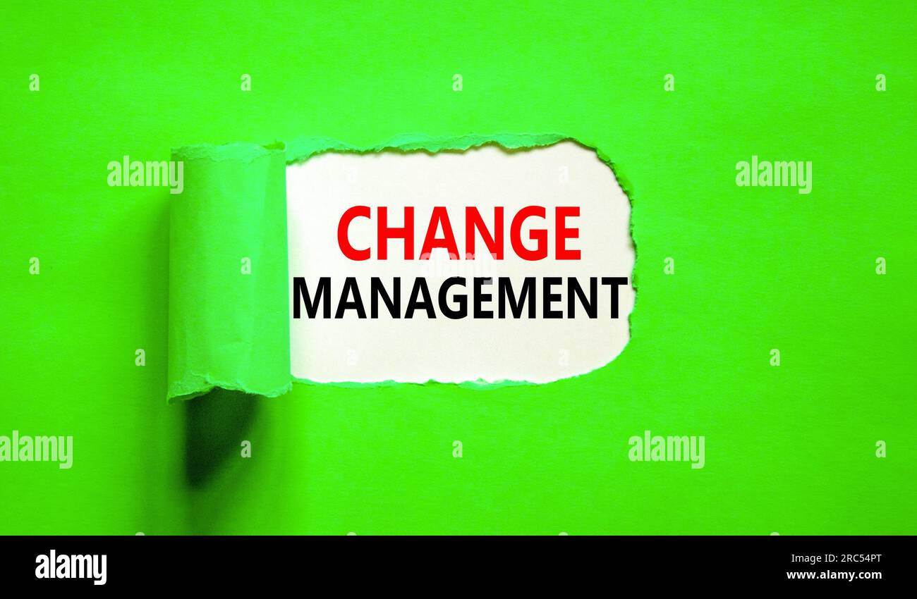 Change management symbol. Concept words Change management on beautiful ...